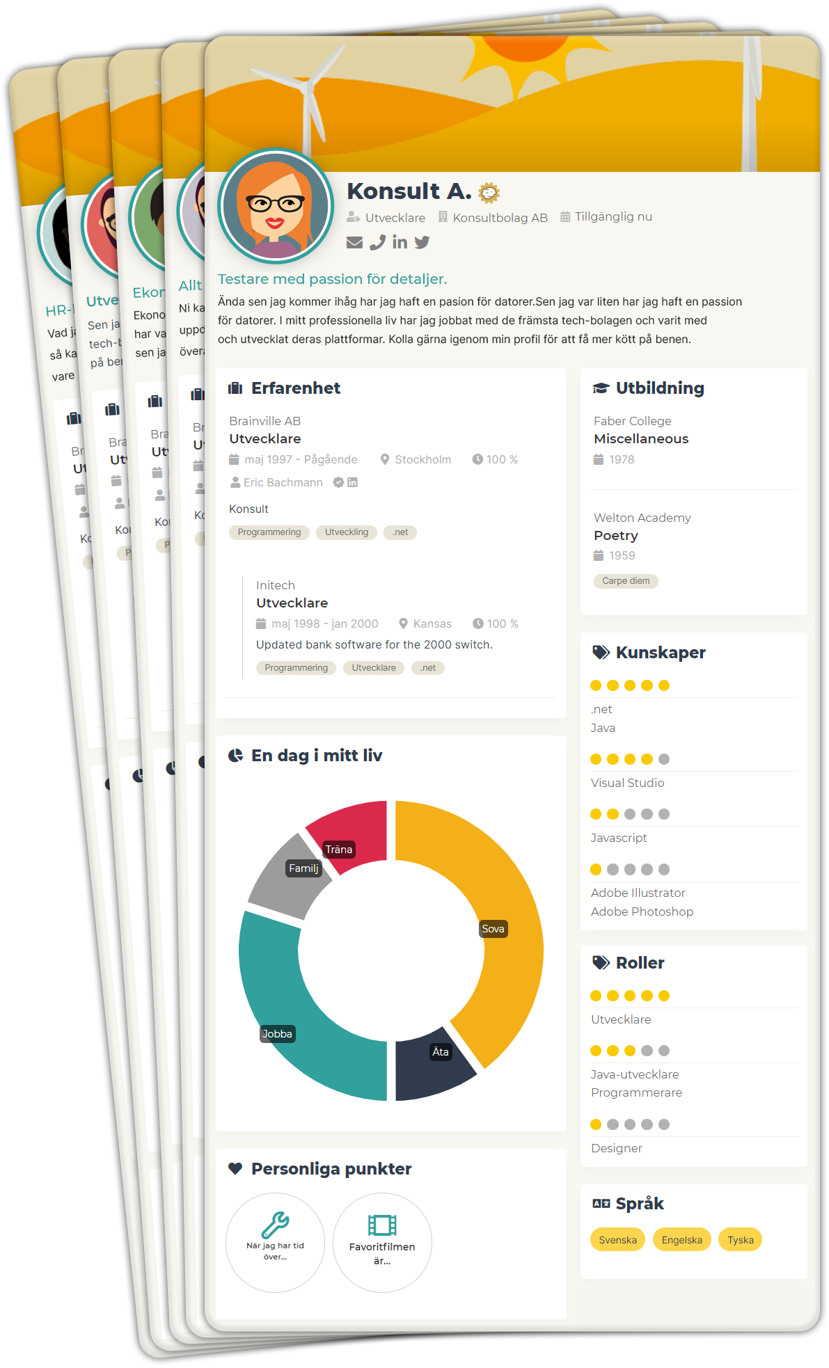 Konsultprofiler | Brainville - Marknadsplatsen för frilansare och konsulter